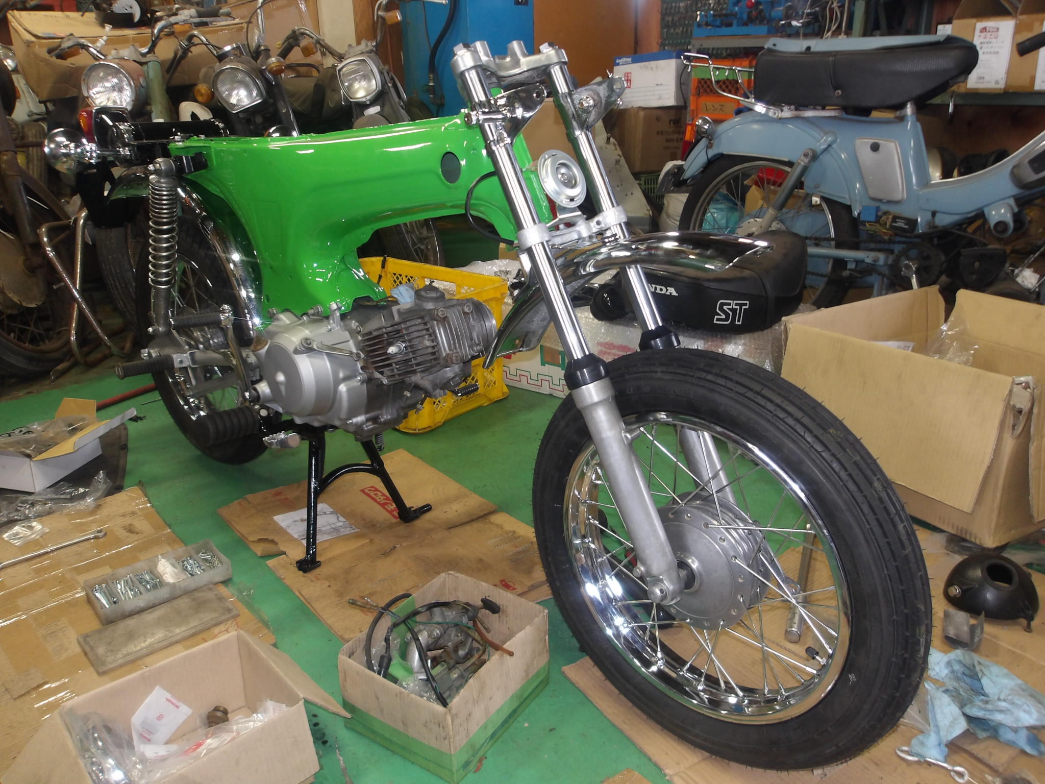 マイティーDAX90のレストア依頼 19: レストアくんのブログ