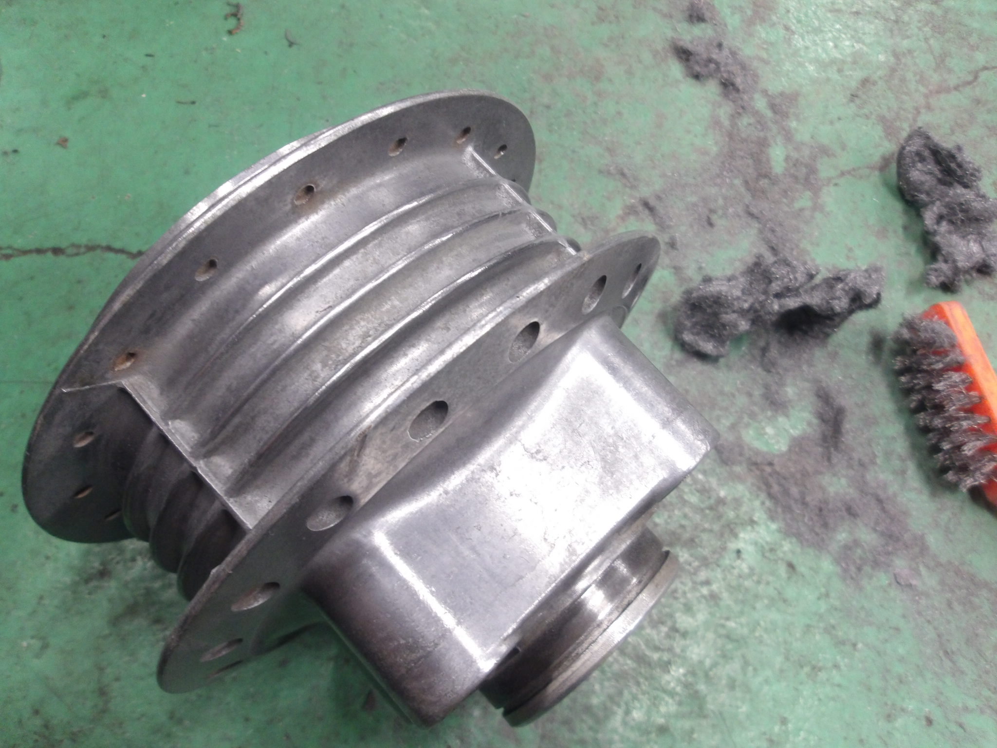 マイティーDAX90のレストア依頼 14 リア廻り: レストアくんのブログ