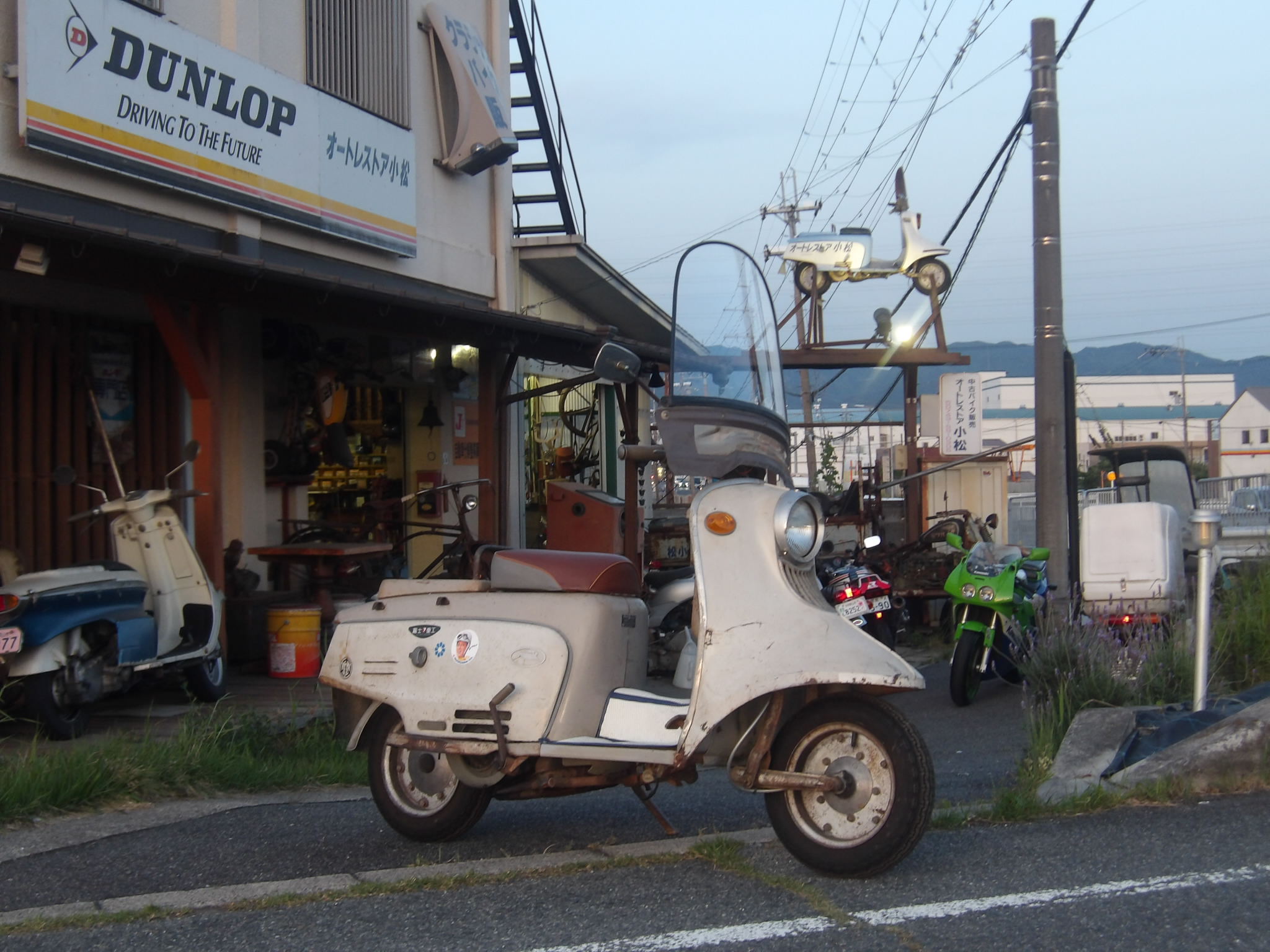 ラビット125スーパーフローの修理依頼 3 完了！: レストアくんのブログ