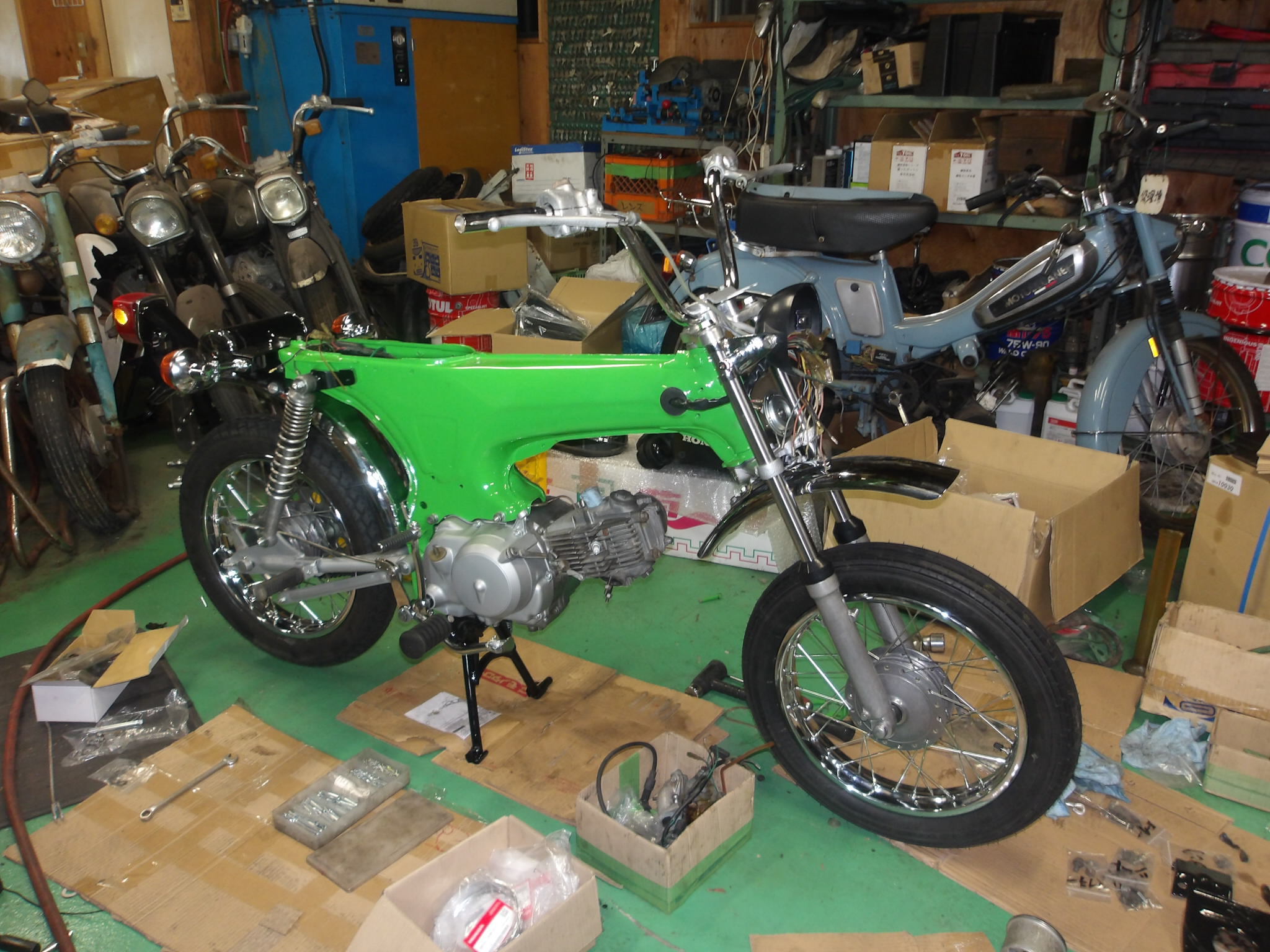 マイティーDAX90のレストア依頼 19: レストアくんのブログ