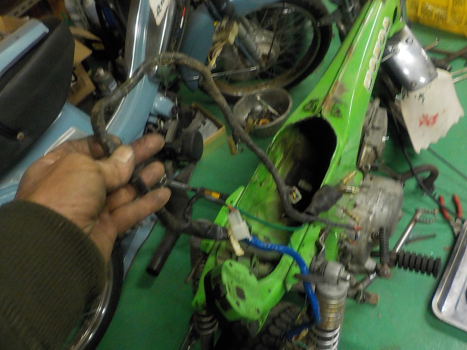 マイティーDAX90のレストア依頼 2 作業開始: レストアくんのブログ