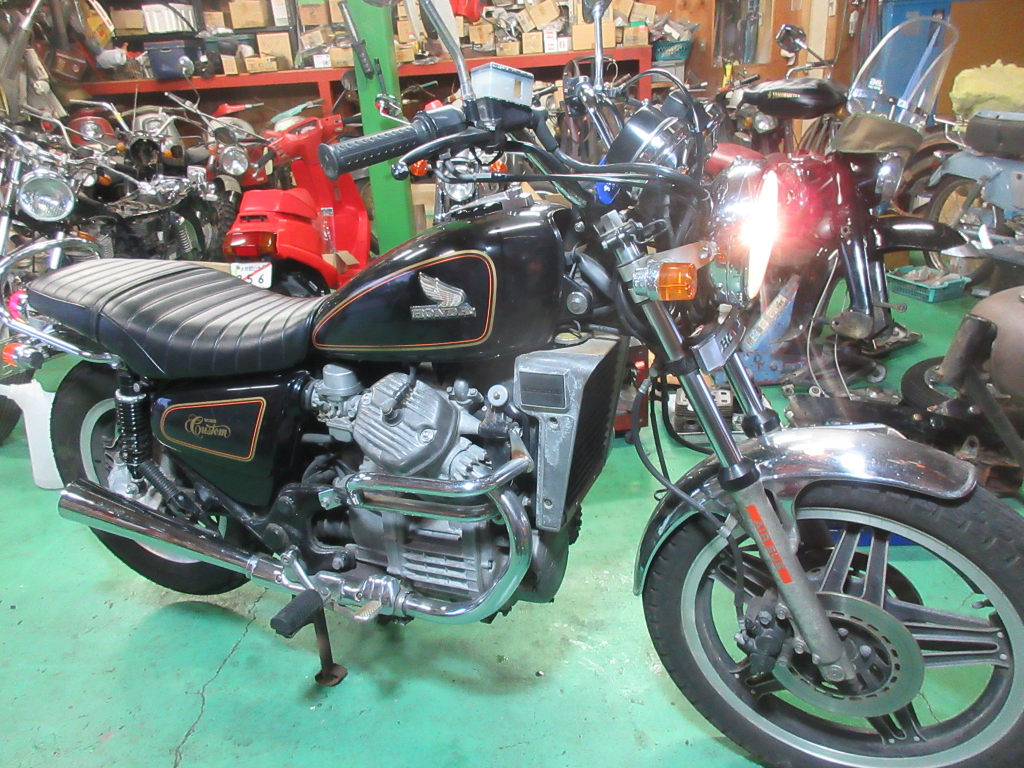 GL400とGL400カスタムの車検整備！: レストアくんのブログ