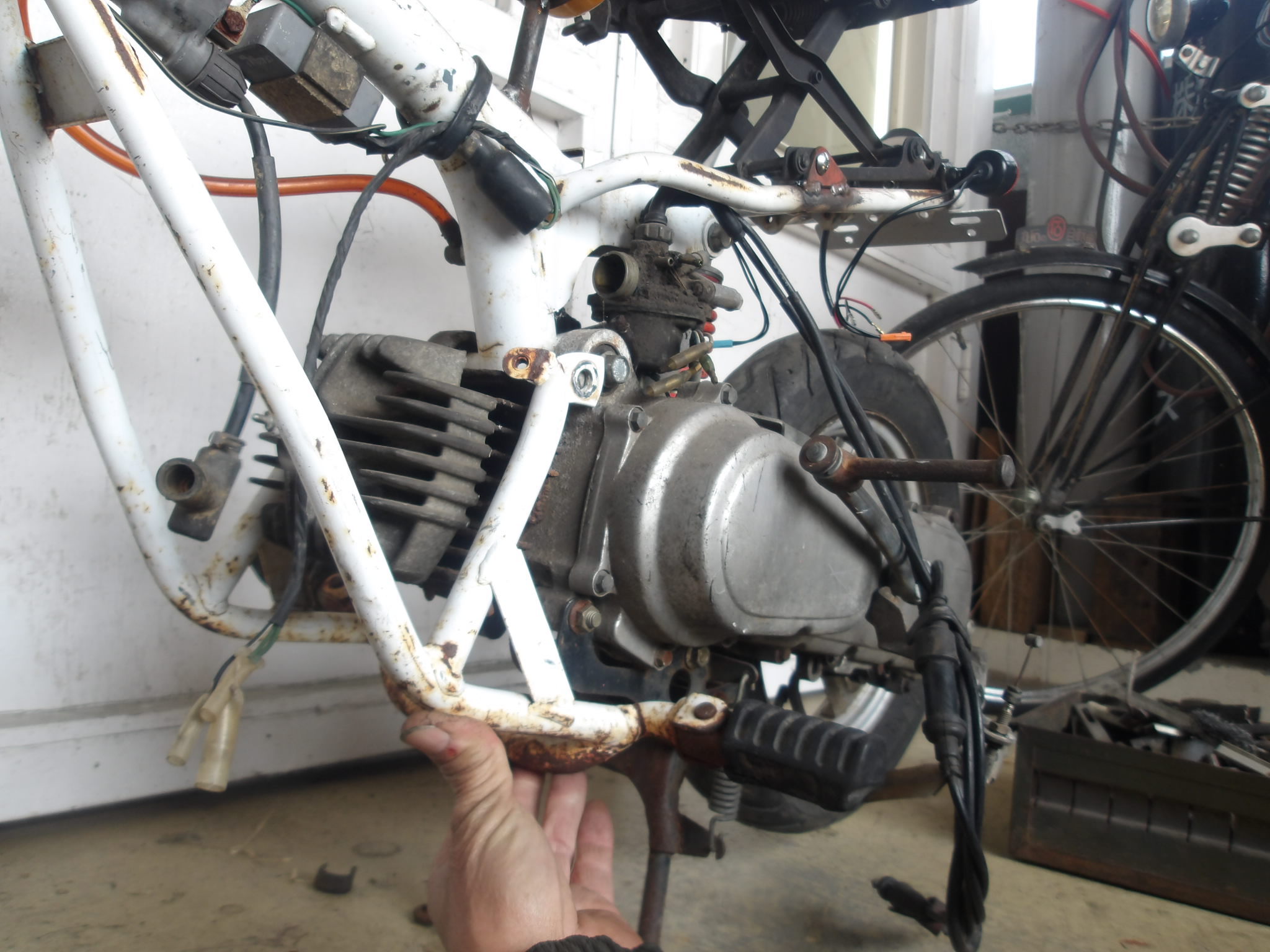 QR50改(ハンターQR)の製作！ 7 ステップ: レストアくんのブログ