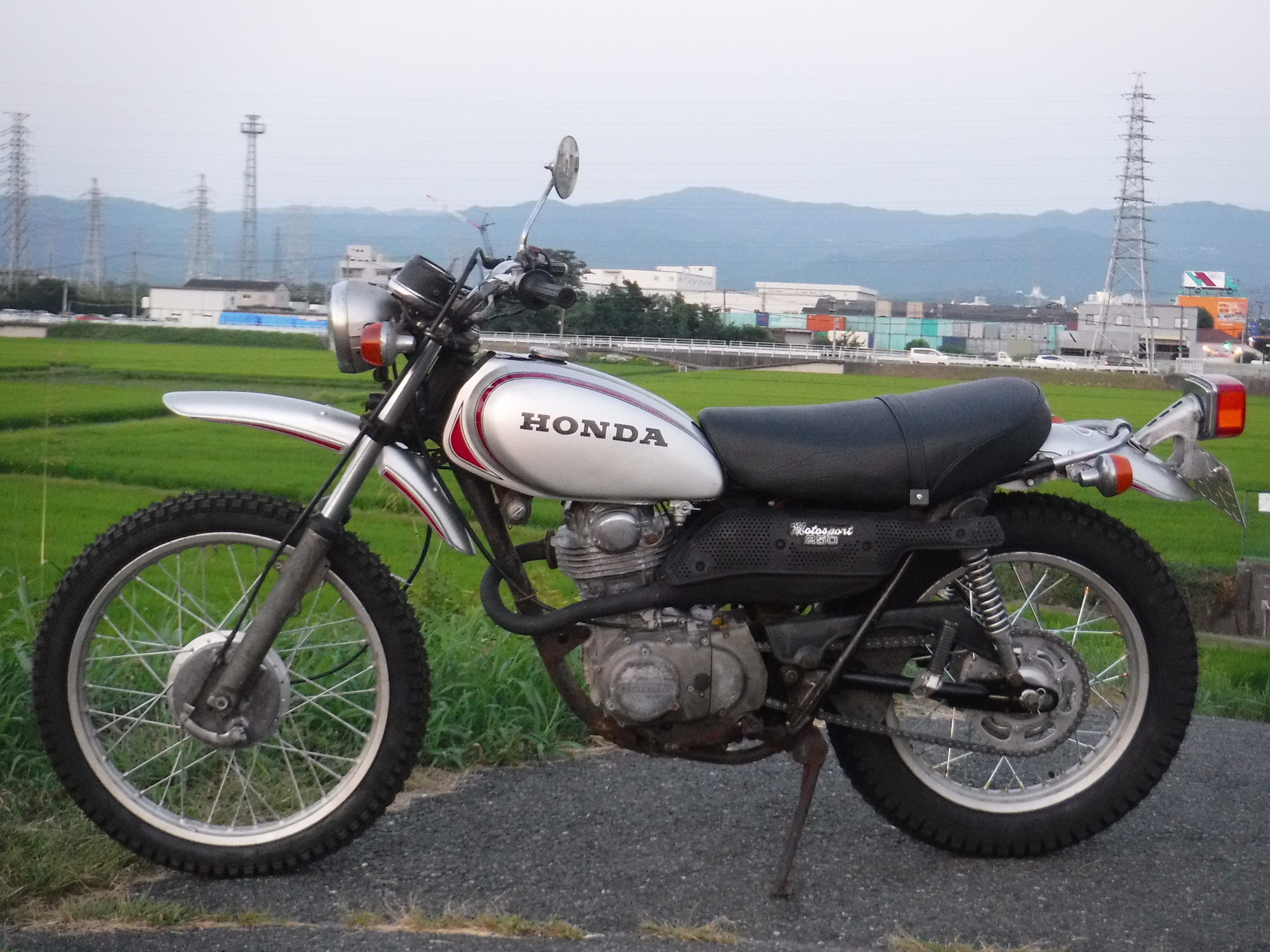 SL250Sの整備 16 完成。: レストアくんのブログ